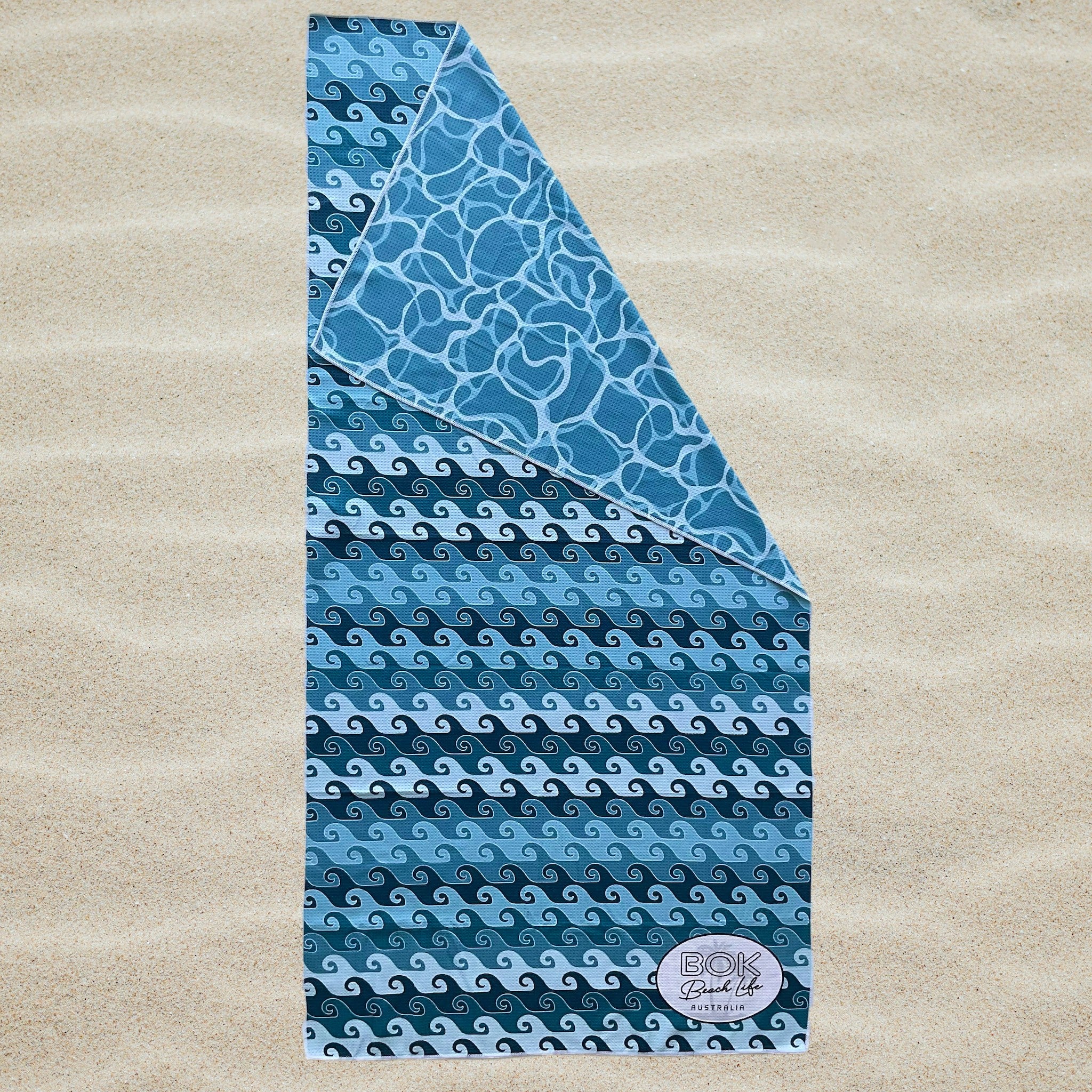 Big Quiver Beach Towel - Sand Free Waffle Fabric Beach Towel – Bok ...